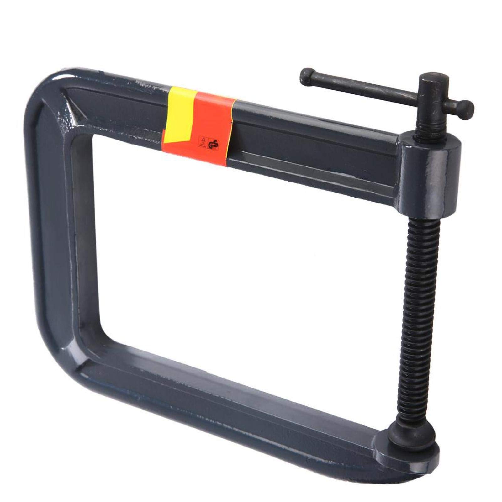 C Clamp Vise,deep throat c clamp G-type Woodworking Clamp, Steel Carpentry Clamping Device Sturdy DIY C-Clamp Special Shaped, for Industry(Clamping thickness 100depth 185mm)