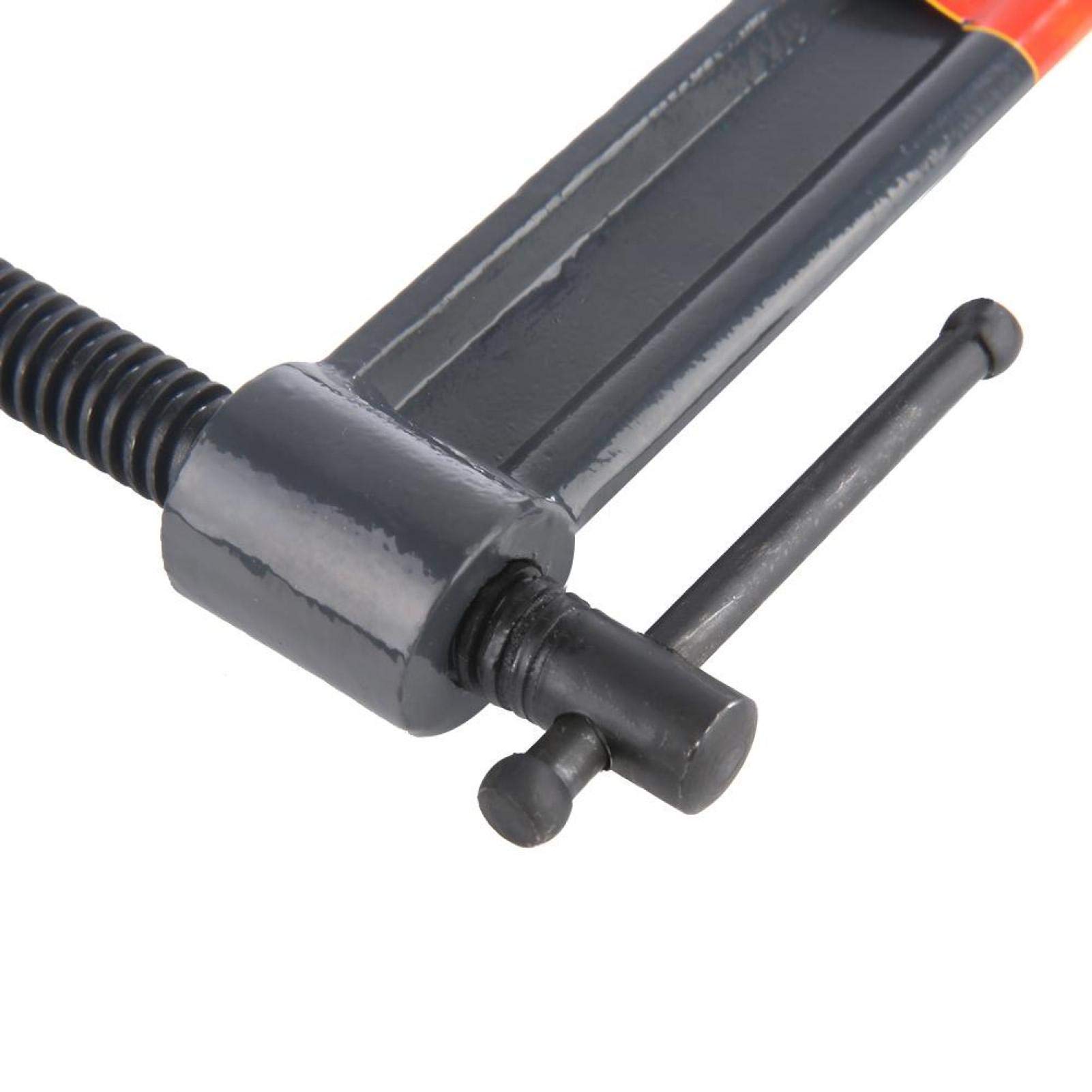 C Clamp Vise,deep throat c clamp G-type Woodworking Clamp, Steel Carpentry Clamping Device Sturdy DIY C-Clamp Special Shaped, for Industry(Clamping thickness 100depth 185mm)