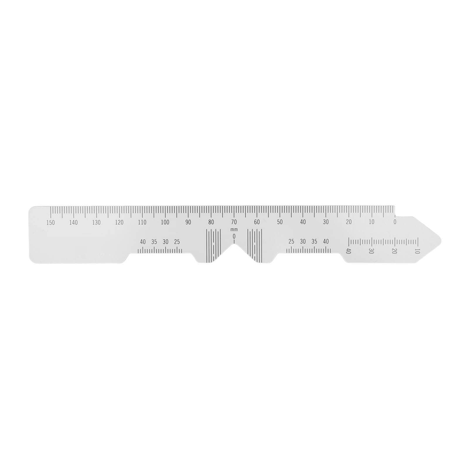 5pcs Ophthalmic PD Ruler, Clear Data Marking