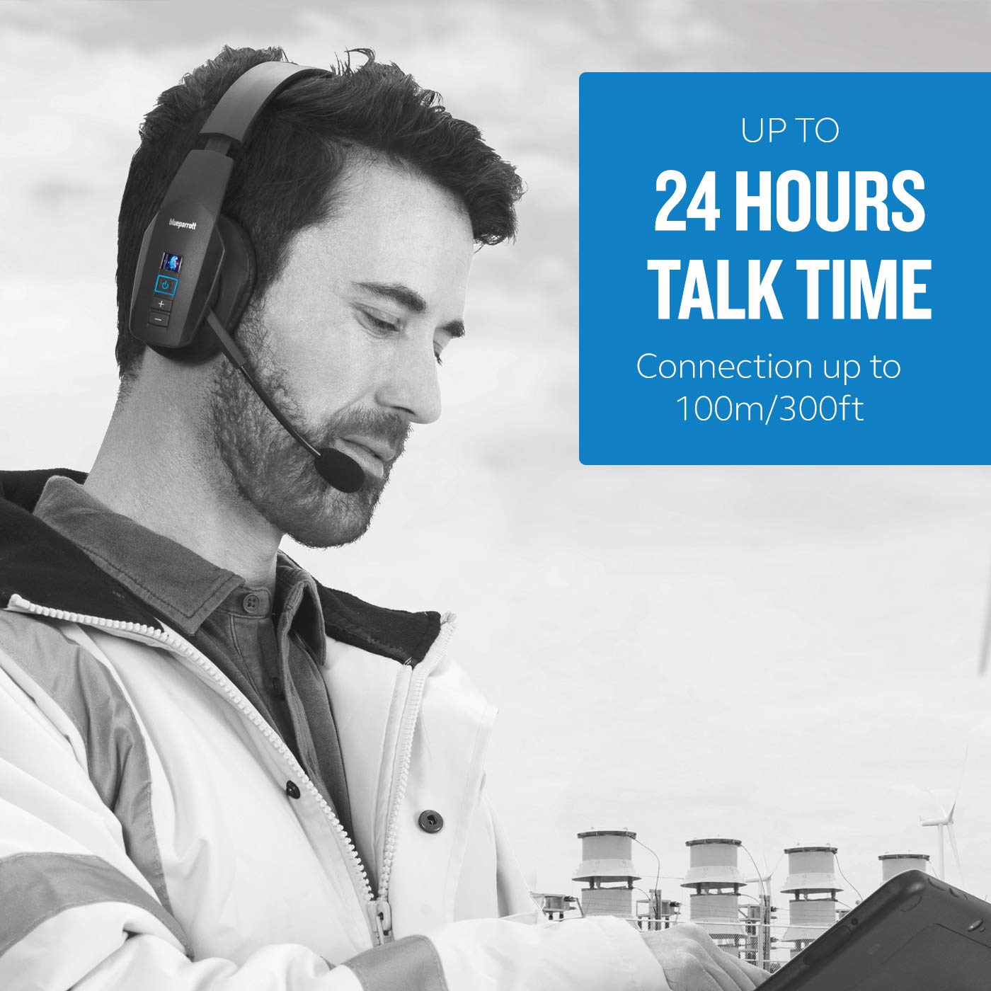 BlueParrott B350-XT 203475 Noise Canceling Bluetooth Headset