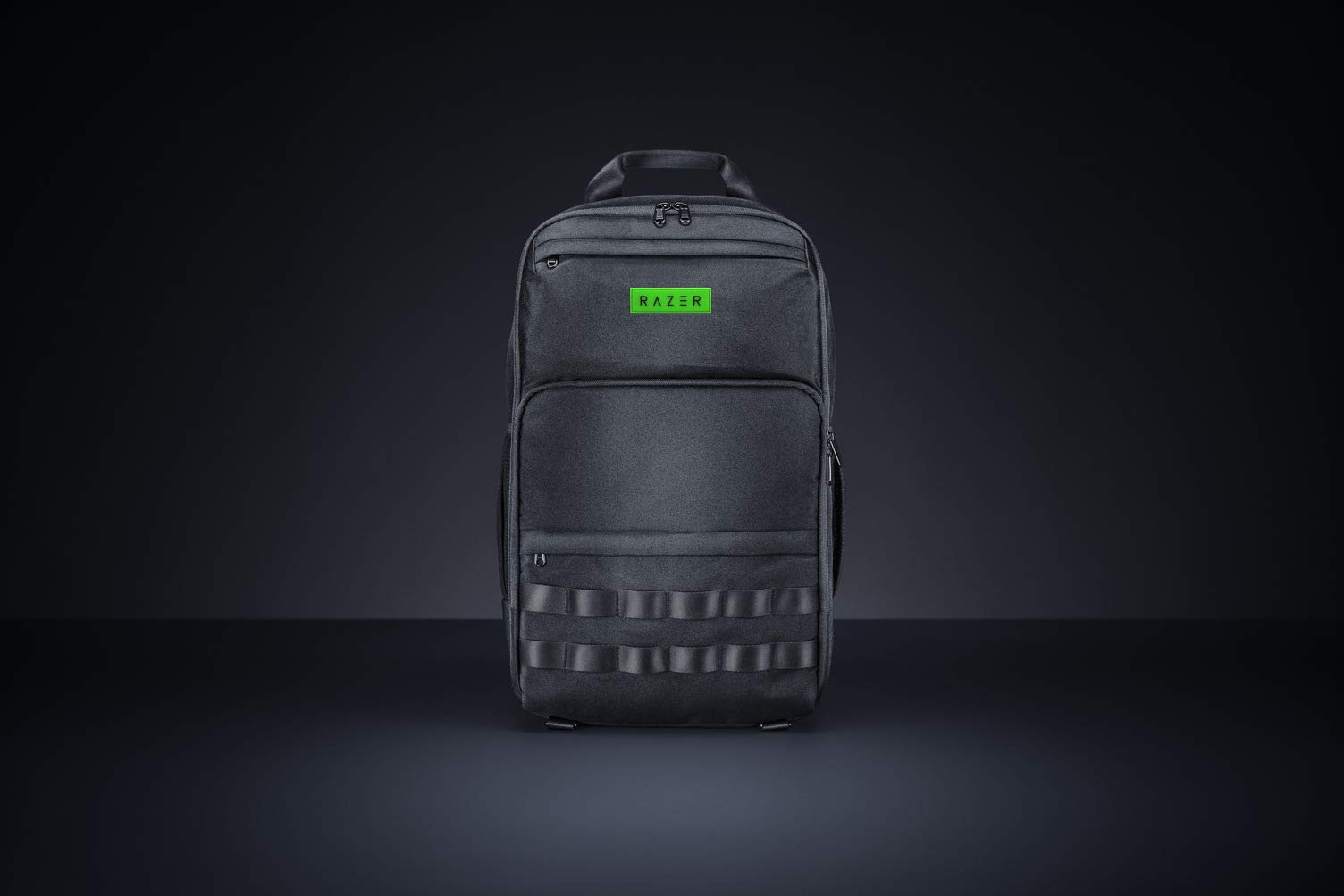 Razer Concourse Pro 18" Backpack: Tear Resistant Bottom - Front Utility Flap for Greater Accessibility - Scratch-Proof Interior - Padded Mesh Weave Straps - Fits Up to 18 inch Laptops - Black