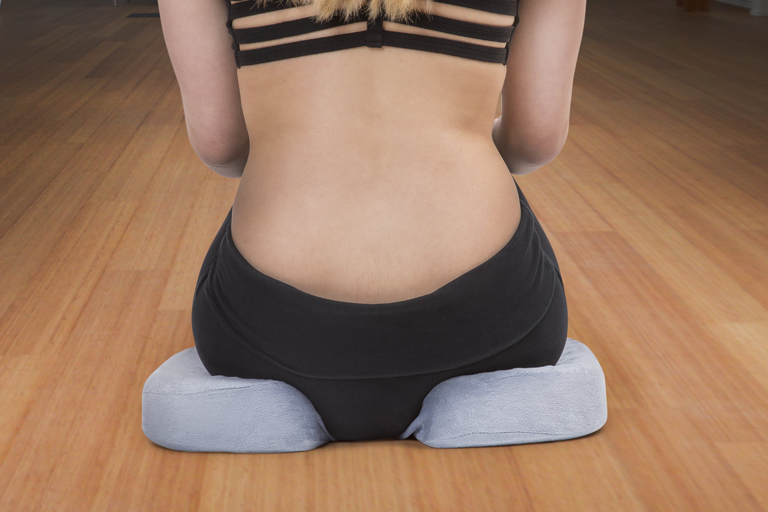 Dr. Flink Tailbone Seat Cushion - Pain Relief Chair Pillow, Cool Gel-Enhanced 100% Memory Foam, Orthopedic & Quality Comfort | Support & Relives Back & Sciatica, for Car, Truck, Home, and Office