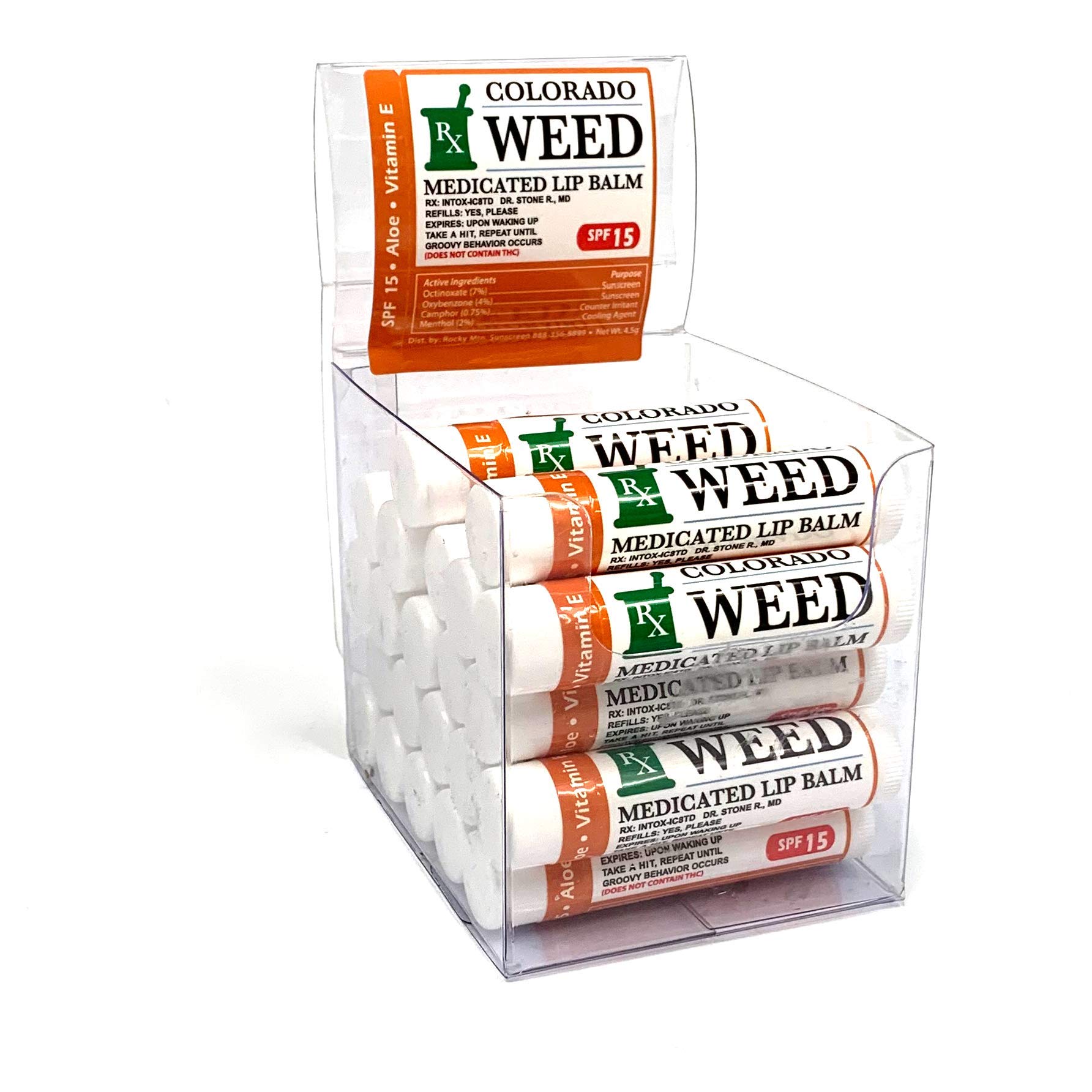 Colorado Weed Prescription SPF15 Lip Balm