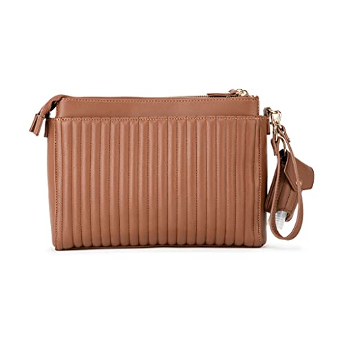 JuJuBe | Day to Night Crossbody Bag, Designer Small Crossbody Purse for Moms | Spice
