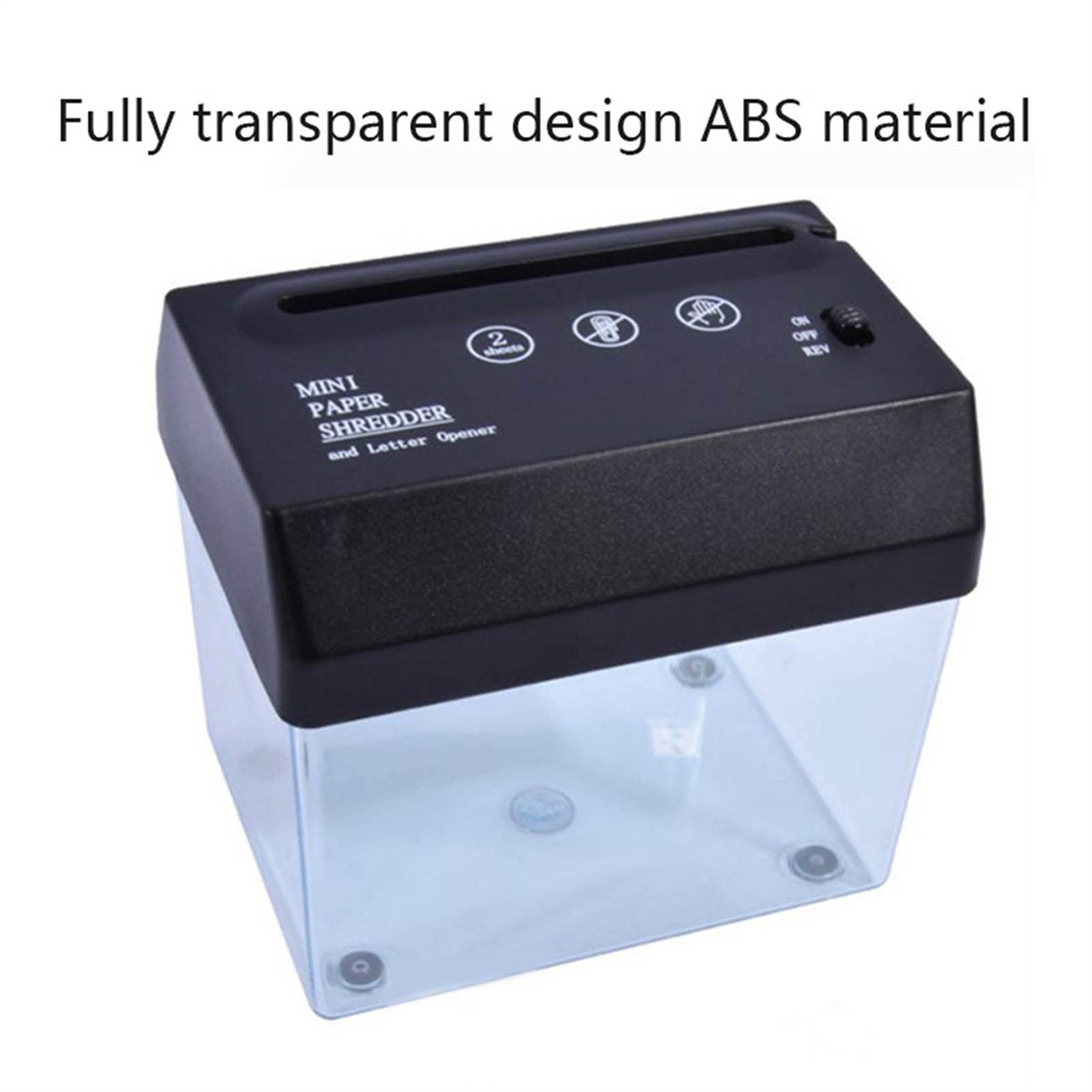 USB Paper , A6 Paper Cutter, 2-Sheets Mini Electric Battery USB Powered Paper Cutting Machine, for Office School Home Stationery Invoices Receipts