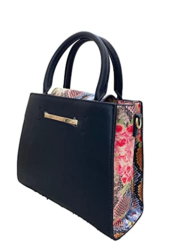 Betsey Johnson XO Chloe Snake Satchel Black/Snake One Size