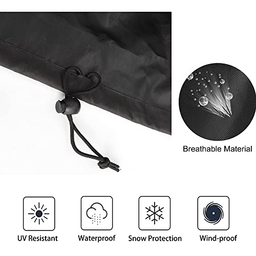 Paper Shredder Cover,(ONLY Cover) Waterproof 6 Sheet Cross-Cut CD Credit Card Shredder Cover for Office 13 x 8.5 x16.5 Inch