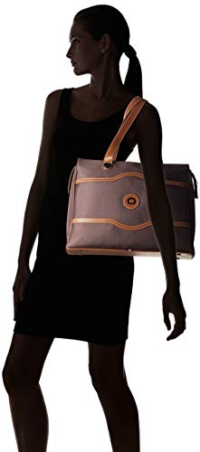 DELSEY Paris Chatelet Soft Air Shoulder Bag, Chocolate, One Size