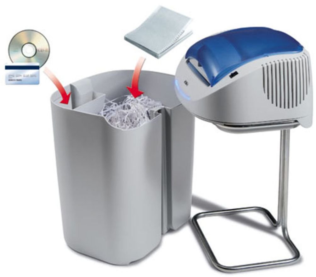 KOBRA +2 SS7 Professional Personal and Deskside Straight Cut Shredder; 2 Shredder Functions: up to 26 Sheets of Paper at a time or CD-Roms, DVDs and Credit Cards