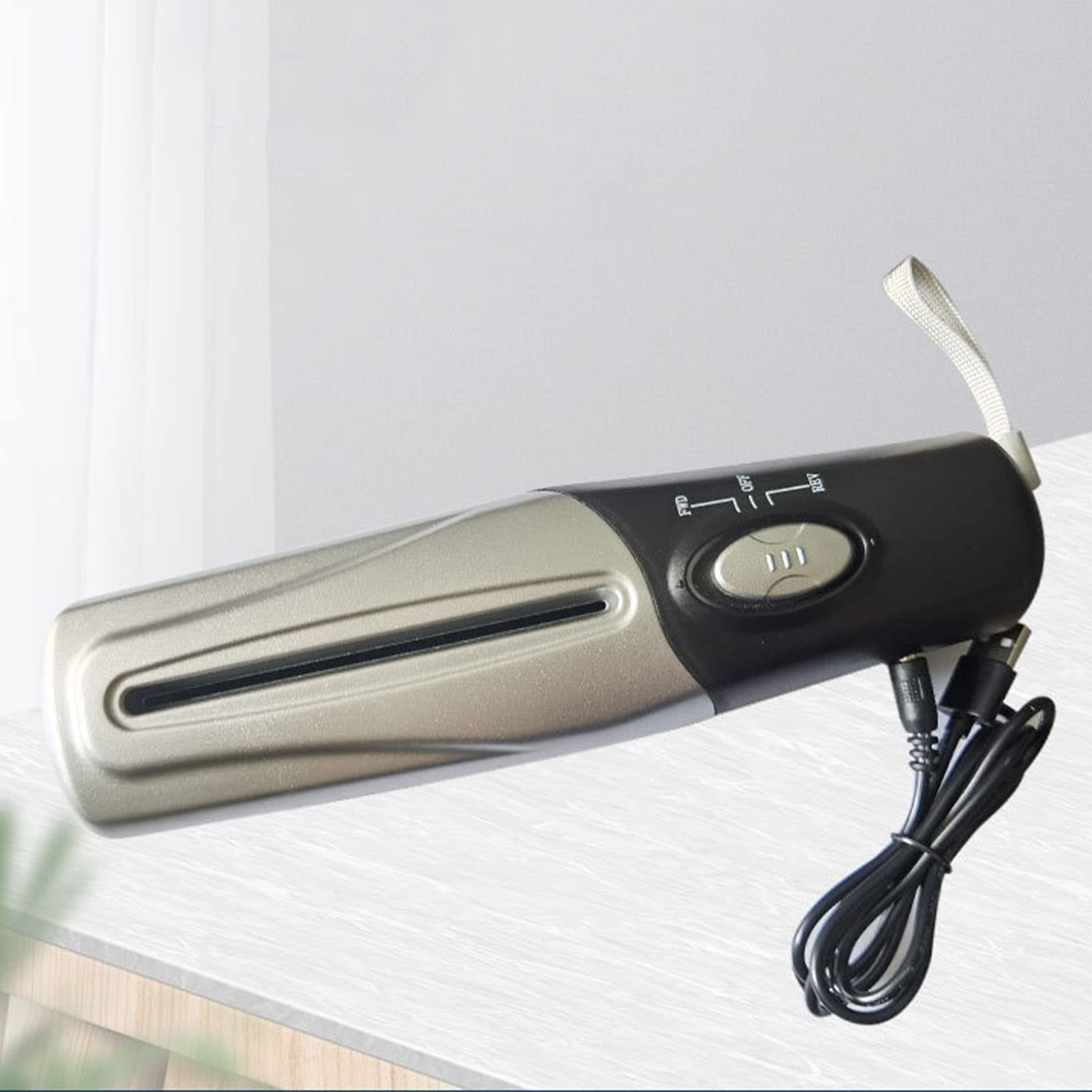 Fdit Portable Mini Paper , Multifunctional USB Electric Portable Credit Card for Office Household