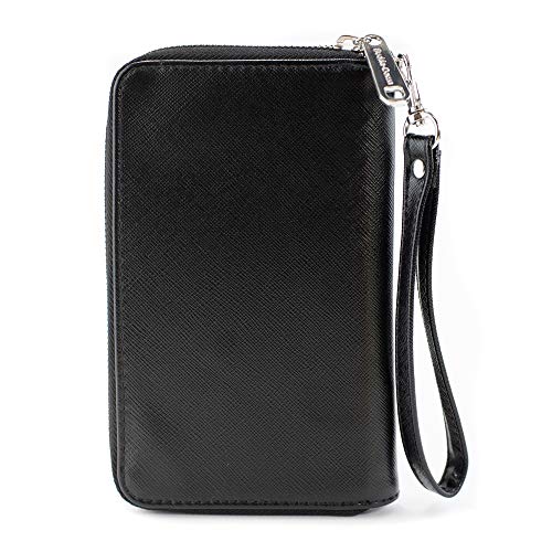 Buckle-Down Women's PU Zip Around Wallet Rectangle-Scooby Doo, 7.5"x4.5"
