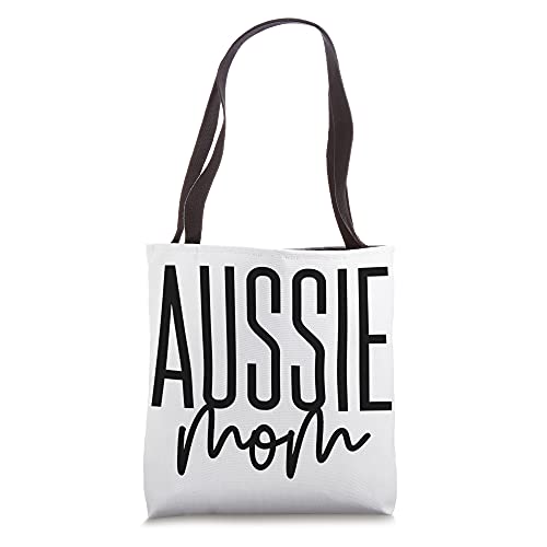 Aussie Mom Dog Australian Shepherd Aussie Tote Bag
