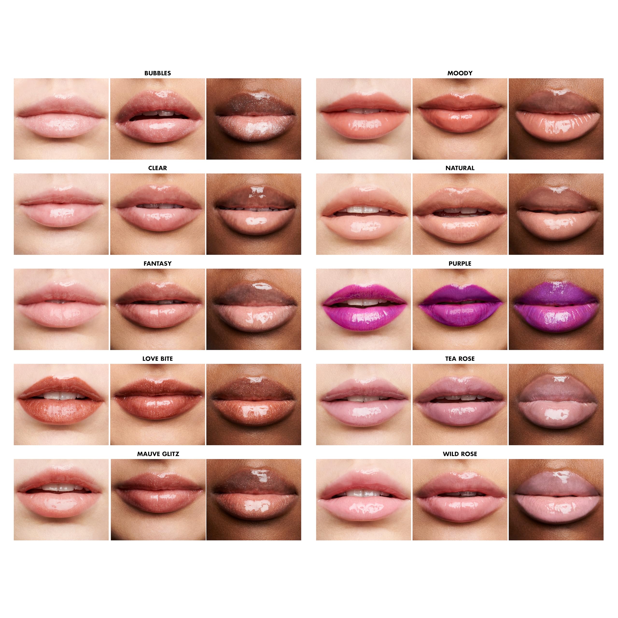 e.l.f., Lip Lacquer, Moisturizing, Shiny, Non-Sticky, Long Lasting, Provides Maximum Color, Glides On, Fantasy, 0.08 Fl Oz