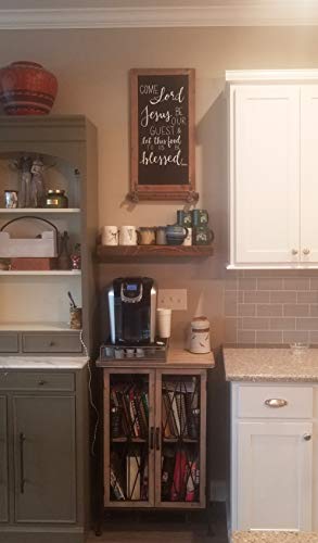 Joel's Antiques & Reclaimed Decor 2" x 8" Rustic/Contemporary, Mountable Floating Shelf (Medium Brown, 24" Set of Two)
