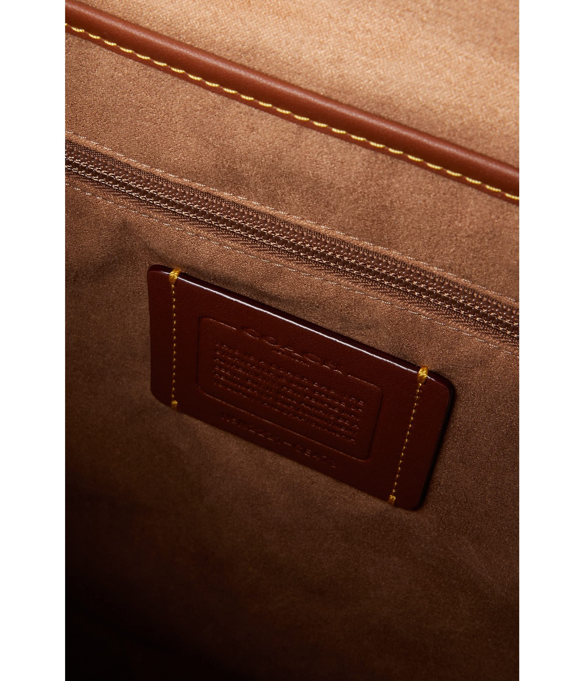 Coach Hitch Backpack in Color-Block Horse and Carriage Truffle/Chalk One Size