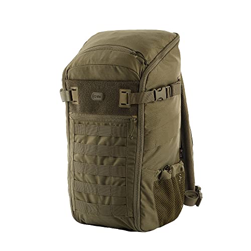 M-Tac Elite Tactical Backpack 25L Gen.II - Army Military Style Daypack Bag with Molle (Olive)