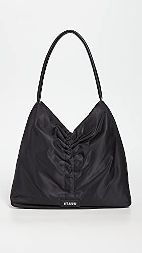 STAUD Women's Felix Nylon Tote, Black, One Size
