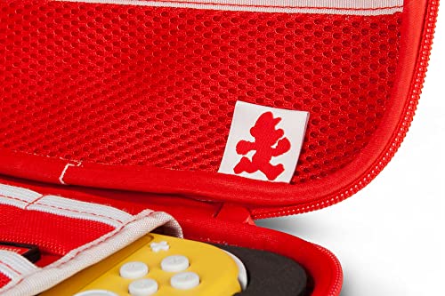 A Power Protection Case For Nintendo Switch or Nintendo Switch Lite - Mario Red/White, Protective Case, Gaming Case, Console Case (Nintendo Switch)