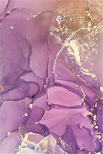 Modern Carpet, Abstract Watercolor Pink Gold Purple Rug, for Bedroom Bedside Living Room Kitchen Floor Non-Slip Washable Mat Rugs,B,100 * 150cm