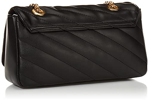 The Drop Women's Koko Quilted Flap Bag, Black, One Size