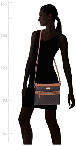 Nine West Coralia Mini Sure Spring Crossbody Brown One Size