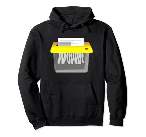 Paper Shredder Pullover Hoodie