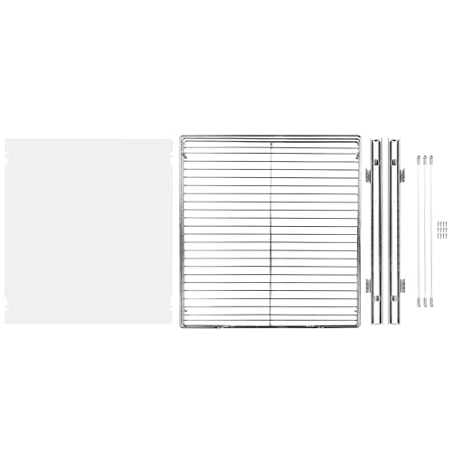 VEVOR 20"W x 21"D Pull Out Cabinet Organizer, Heavy Duty Slide Out Pantry Shelves, Chrome-Plated Steel Roll Out Drawers, Sliding Drawer Storage for Home, Inside Kitchen Cabinet, Bathroom, Under Sink