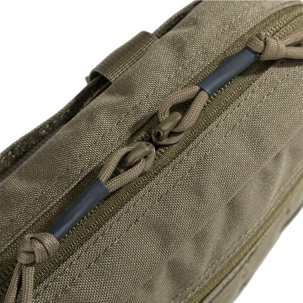 EXCELLENT ELITE SPANKER Tactical Drop Dump Pouch Molle Tool Pouch with Hook & Loop Carrying Kit Bag for Tactical Vest Chest Rig(Ranger Green)