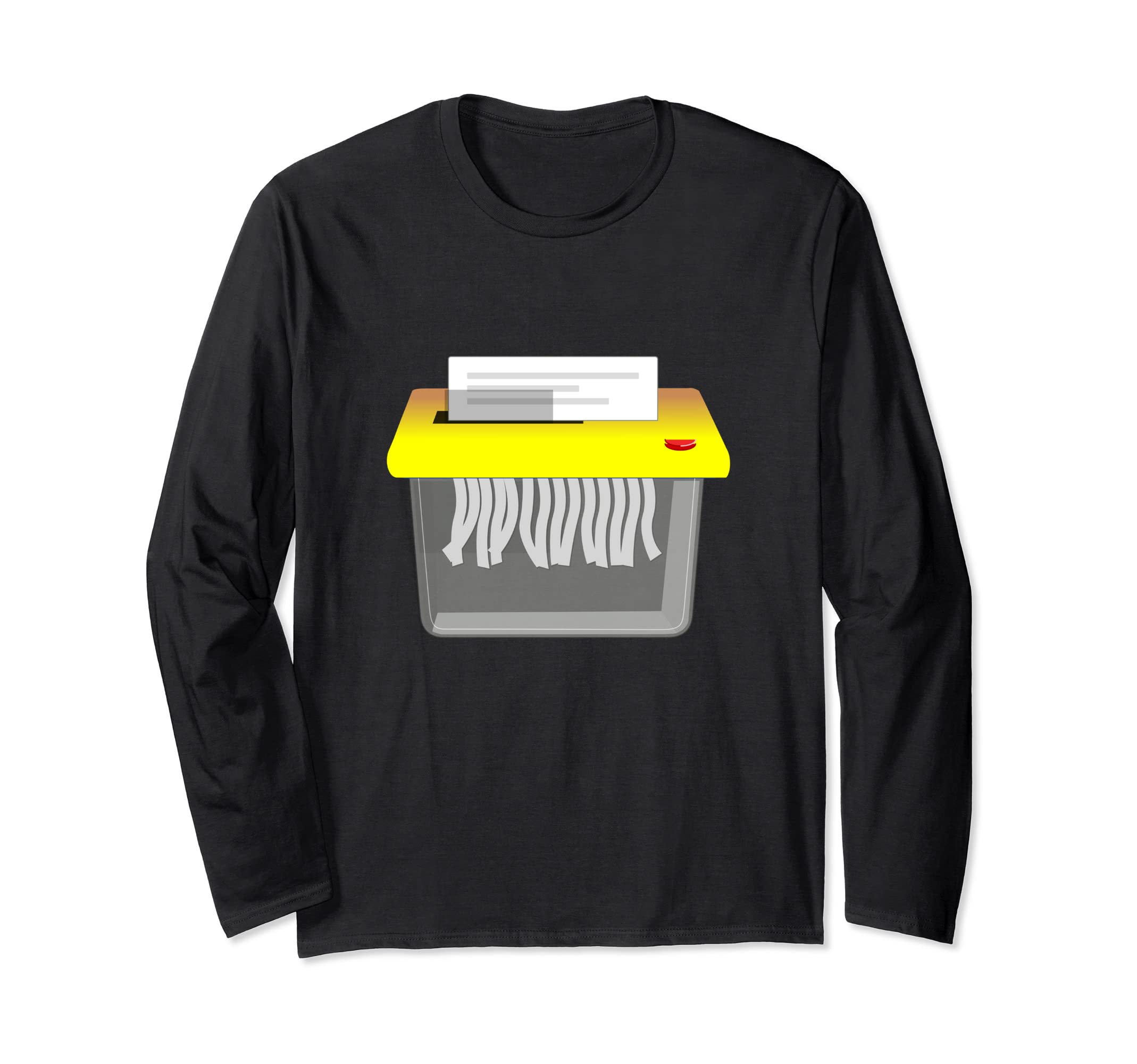 Paper Shredder Long Sleeve T-Shirt
