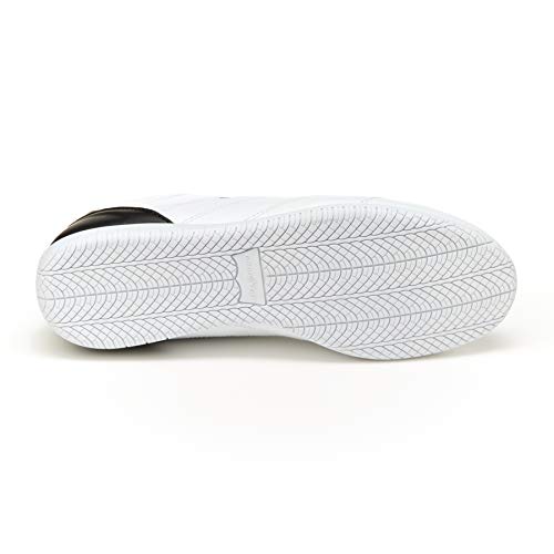 Goodyear Throttle Men's Low Top Racing Sneaker, Race Car Driving Shoes White-Navy
