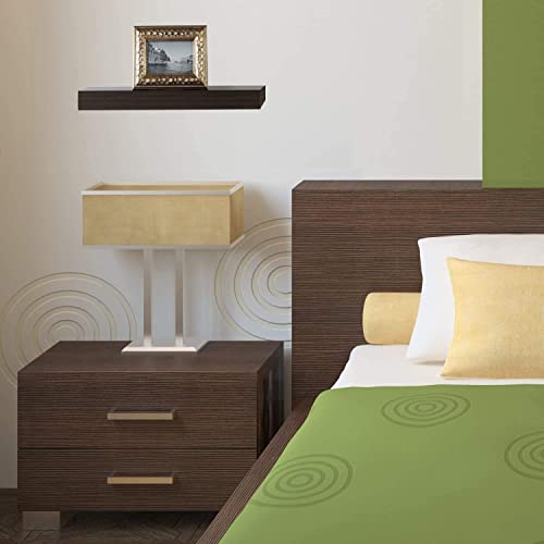 InPlace Shelving, Espresso Lewis Hyman 9084650 Floating Wall Shelf, 48 Inch Wide by 2-Inch High, 48 in W x 10.2 in D x 2 in H