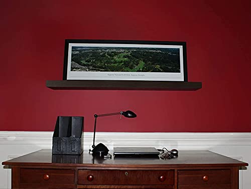 InPlace Shelving, Espresso Lewis Hyman 9084650 Floating Wall Shelf, 48 Inch Wide by 2-Inch High, 48 in W x 10.2 in D x 2 in H
