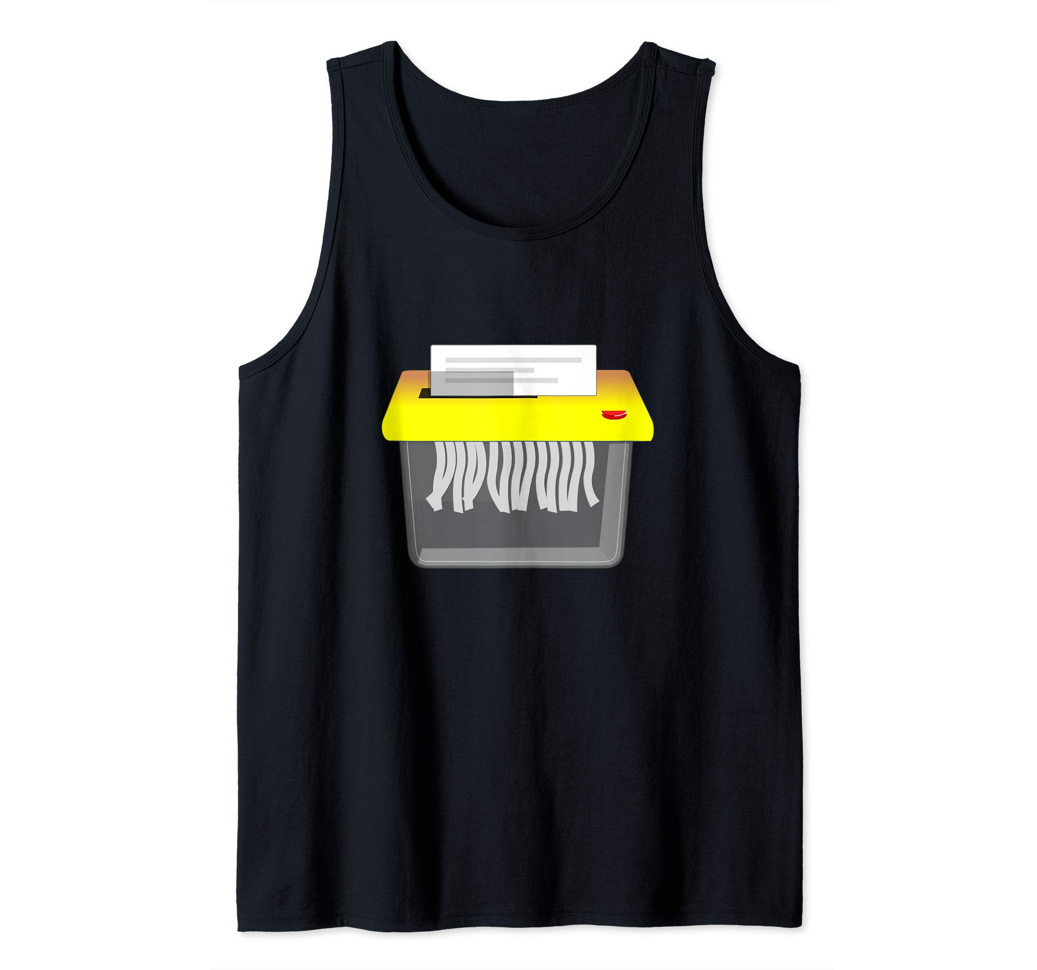 Paper Shredder Tank Top