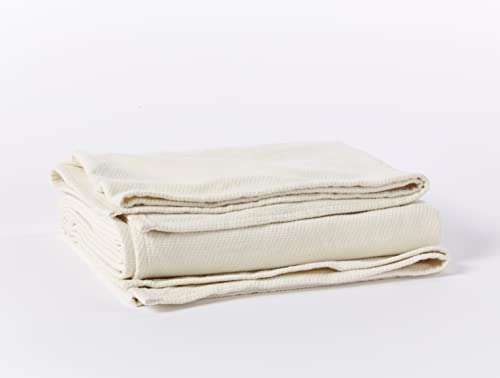 Coyuchi - Sequoia Washable Organic Blanket - Throw Blanket - Undyed
