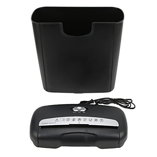 Paper Shredder Stationery Electric Mute Supplies Mini Household Office 220V 110V Document Shredder EU Electrical Home Shredder Shredders (US Plug 110V)