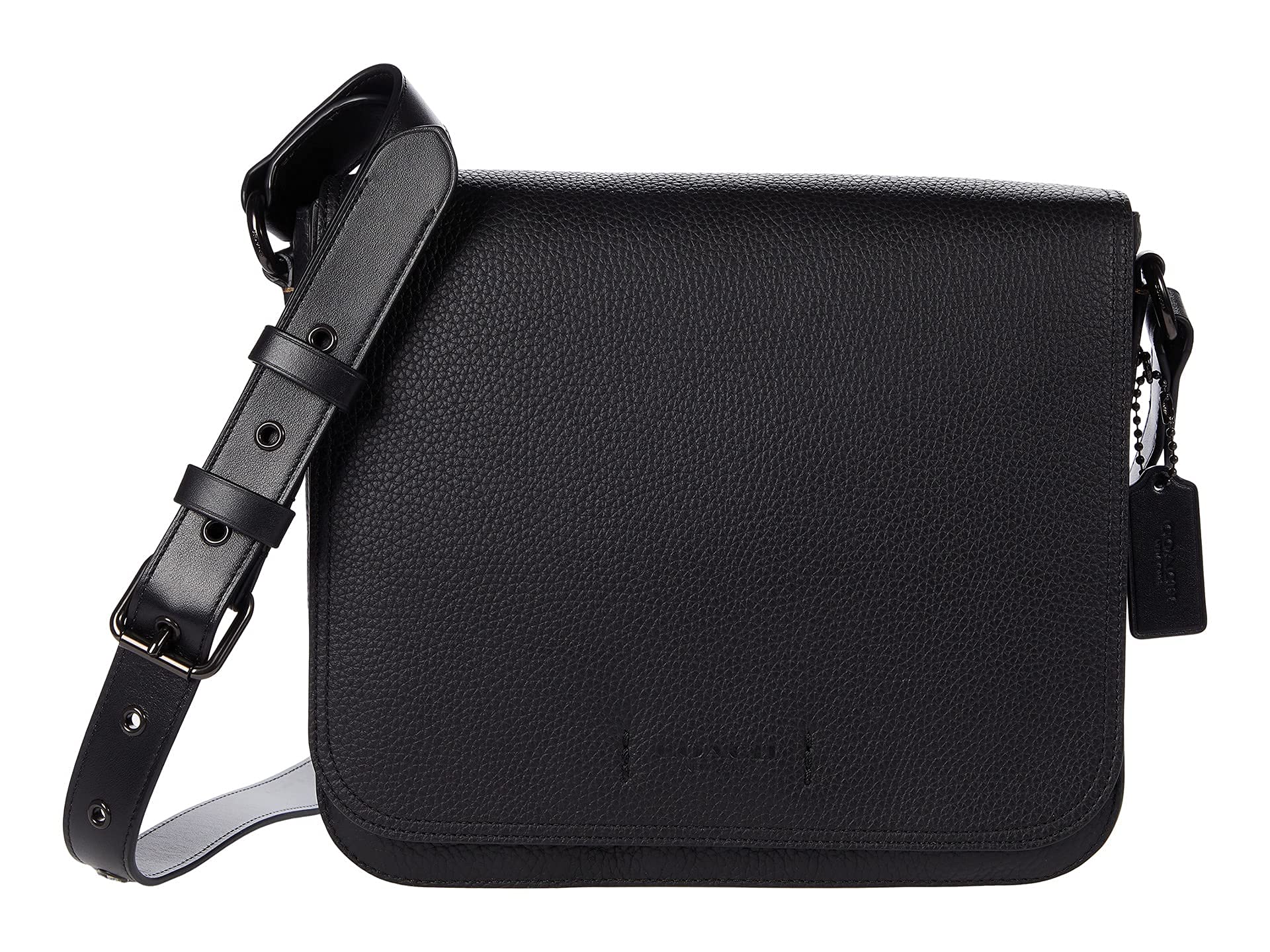 COACH Mens Gotham Messenger 27, Black