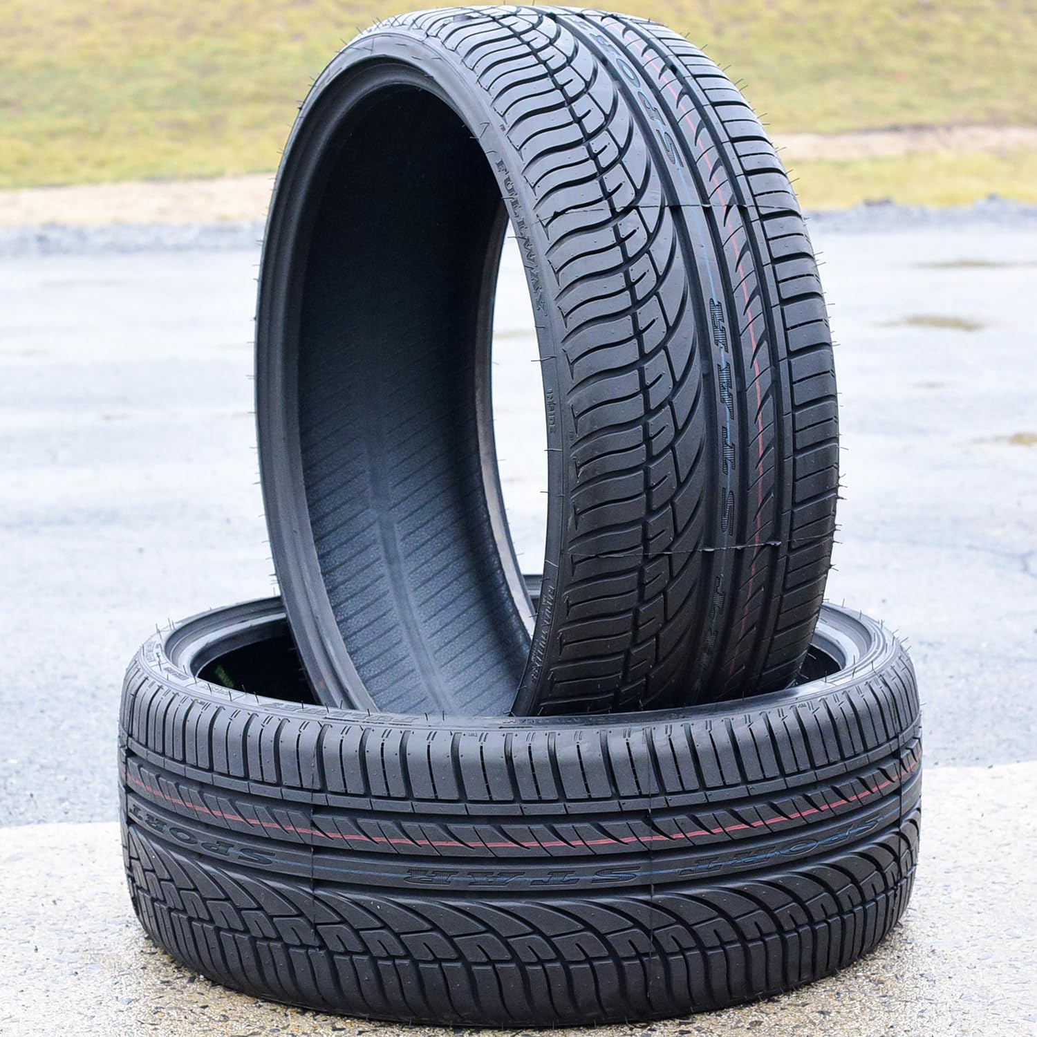 Set of 2 (TWO) Fullway HP108 All-Season Truck/SUV Performance Radial Tires-305/35R24 305/35/24 305/35-24 112V Load Range XL 4-Ply BSW Black Side Wall UTQG 380AA