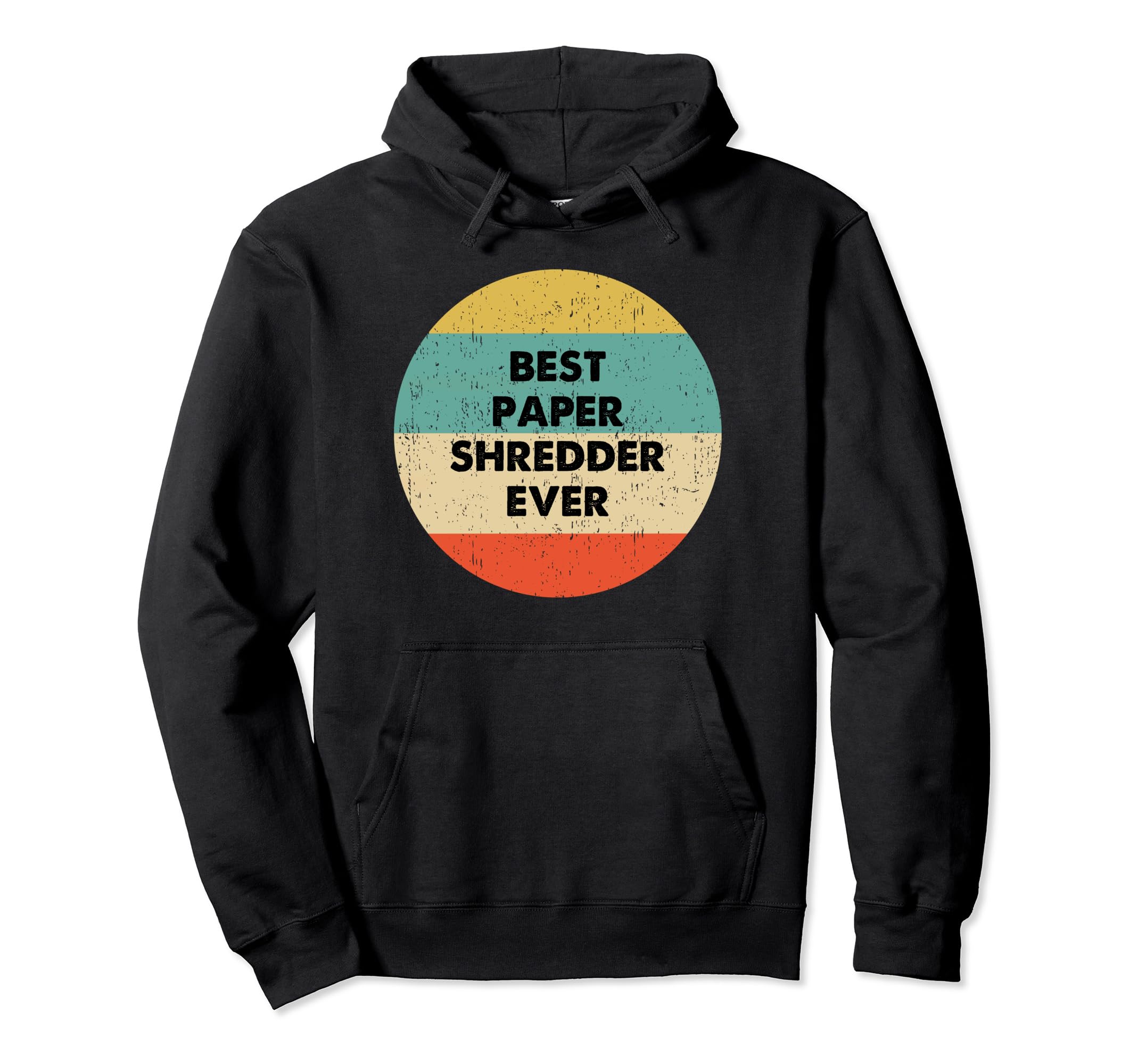 Paper Shredder Pullover Hoodie
