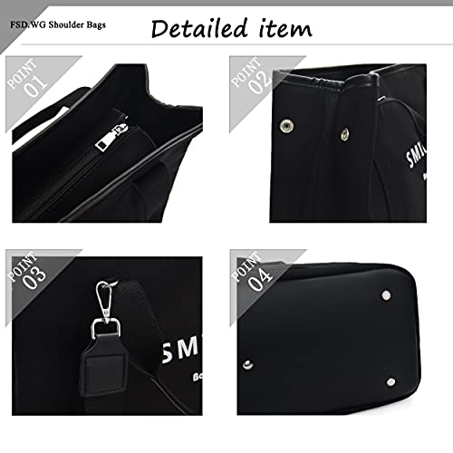 FSDWG Women Fashion Handbags Wallet Tote Bag Shoulder Bag Top Handle Satchel Purse