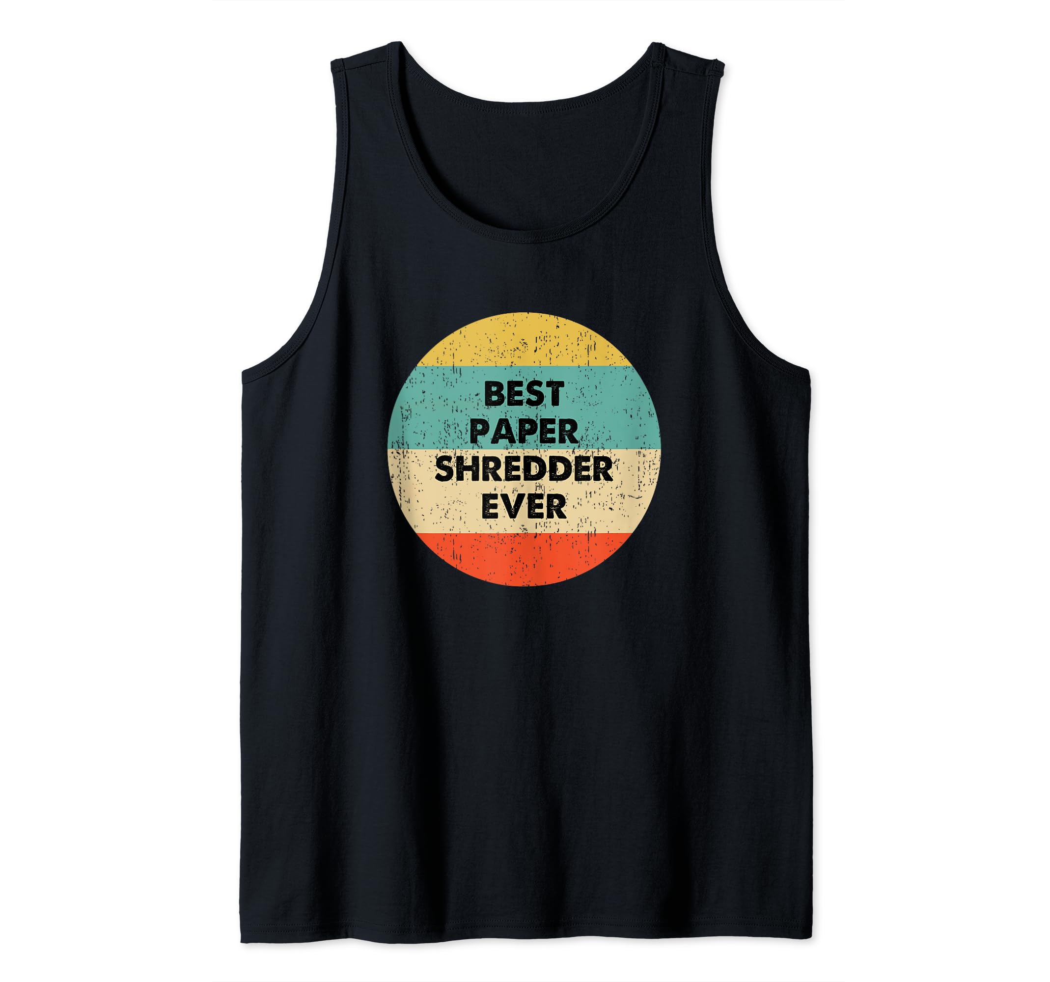 Paper Shredder Tank Top