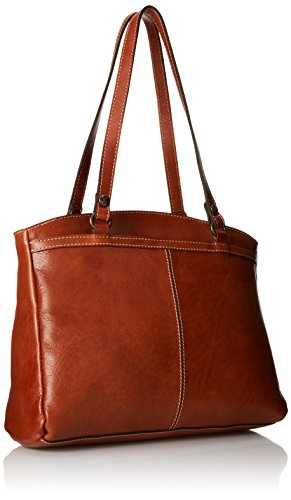 Patricia Nash Poppy Top Zip Tote, Tan