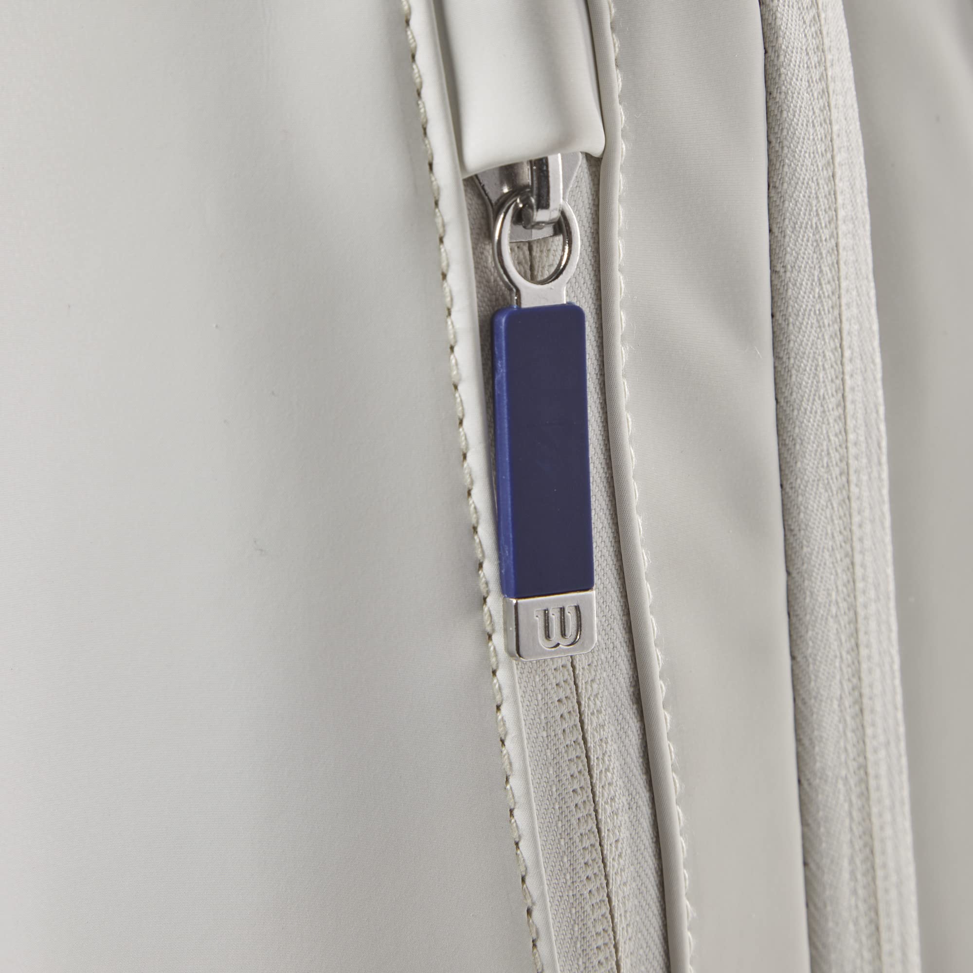 WILSON Roland Garros Super Tour Tennis Backpack - Navy/White, Holds up to 2 Rackets
