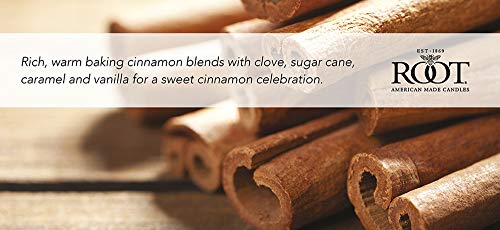Root Candles 20-Hour Scented Beeswax Blend Votive Candles, 3-Count, Cinnamon Spice