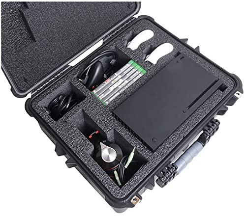 Case Club Carrying Case Fits Xbox Series X/S with Headset Storage-Hard Shell Travel Case for Xbox Series X or S Console, Headset, Controllers, Games & Accessories. Heavy Duty Waterproof Transport Case