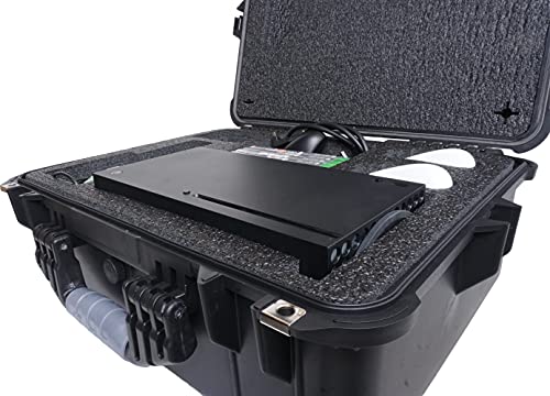 Case Club Carrying Case Fits Xbox Series X/S with Headset Storage-Hard Shell Travel Case for Xbox Series X or S Console, Headset, Controllers, Games & Accessories. Heavy Duty Waterproof Transport Case