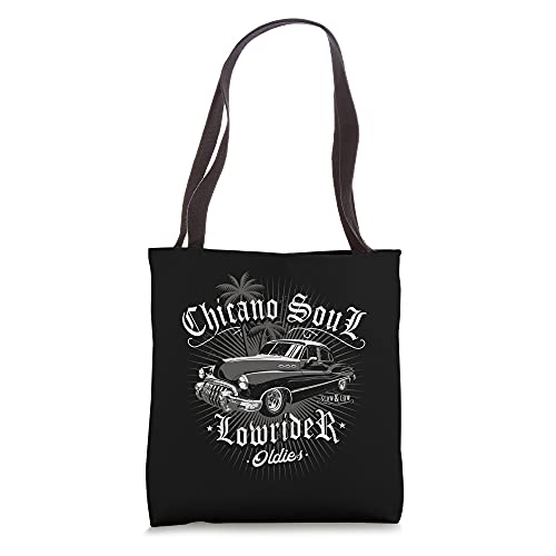 Lowrider Chicano Low Mexican Los Angeles Latina Rider Cholo Tote Bag
