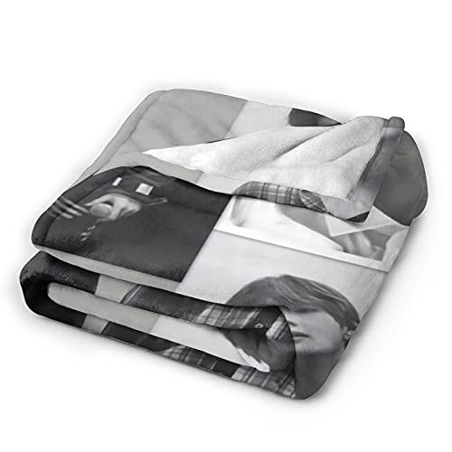 Throw Blanket Kim Taehyung Soft Fleece Blanket for Bed Sofa Couch Office Travelling Lightweight Soft Flannel Blankets for Home …