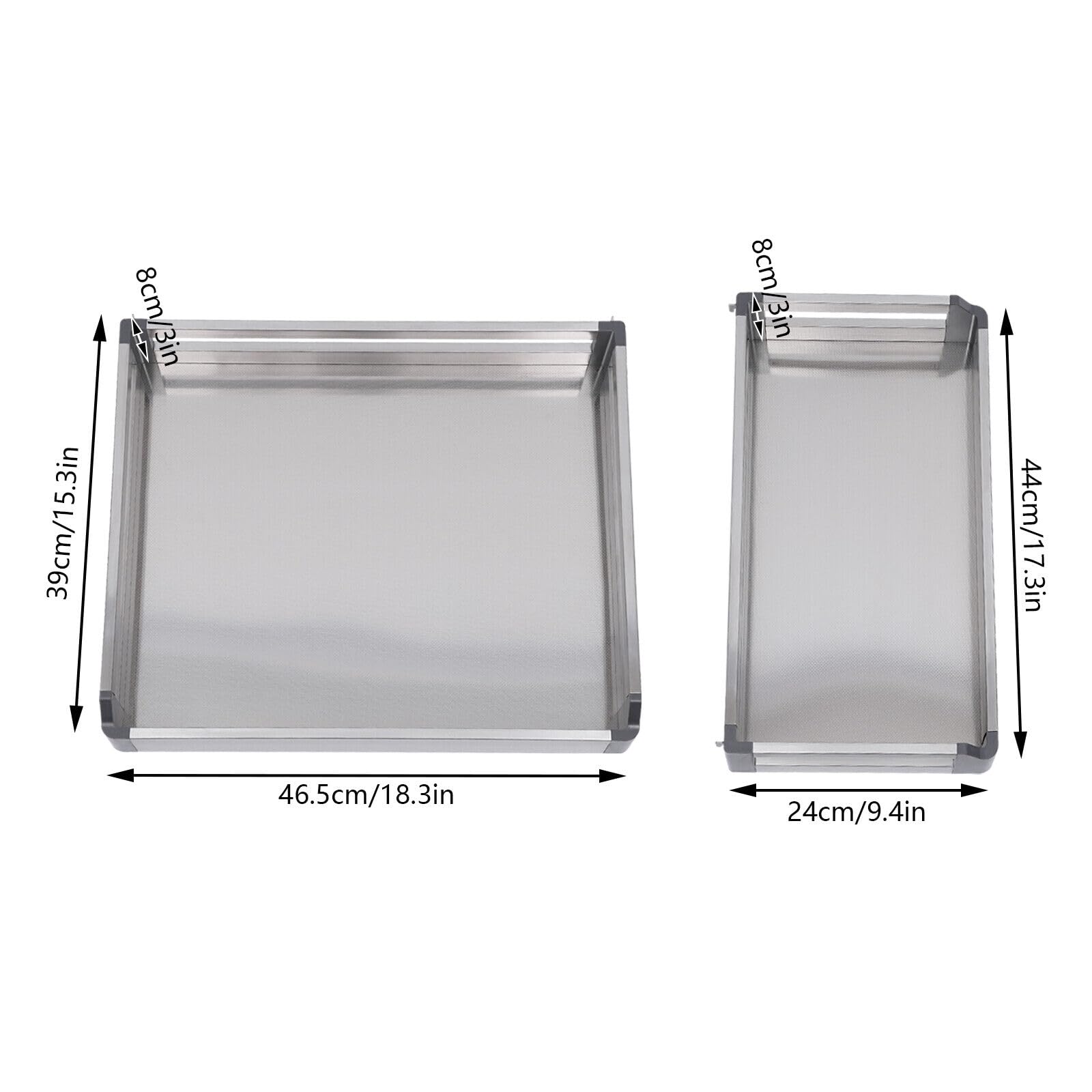 Gagalayong Blind Corner Cabinet Organizer, Corner Optimizer, Chrome Blind Corner Soft Close, Blind Corner Cabinet Pull Out Right for Coffee Cabinets and Kitchen Closets