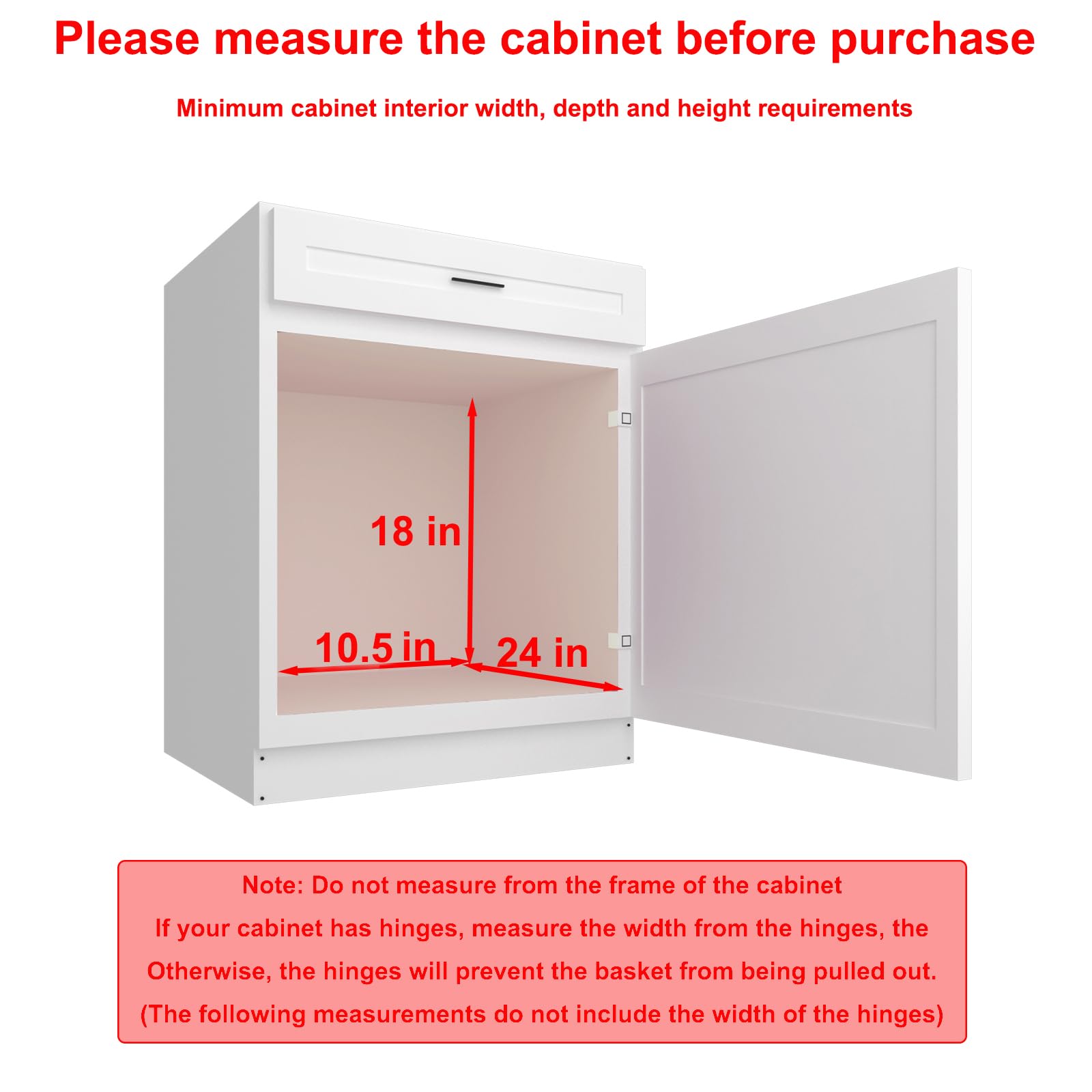 Sikarou Pull Out Cabinet Organizer 9" W x 21" D 2-Tier Individual Slide Out Drawer Pantry Shelf Storage for Kitchen Base Cabinet Organization ​for Kitchen, Bathroom, Pantry, Chrome