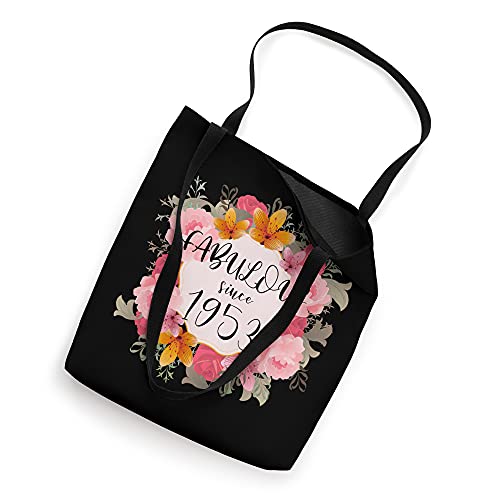 Women 70 Years Old Fabulous Since 1953 Happy 70th Birthday Tote Bag